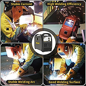 ARCRAFT MIG Welder 140Amp 110V/120V, Flux Core Welder Machine, IGBT Inverter with Inner Wire Feeder, Portable Gasless Welding kit, Can Load 10lb Flux Core Wire.