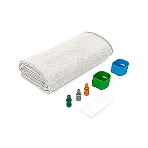 The Rag Company Goizper Group iK Sprayers - Foam Pro 12 / Foam Pro 2 / Multi Pro 2 Pump Sprayer Combo Kit with Premium Microfiber Towels Professional Auto Wash & Detailing, Dry/Wet Foam Spray