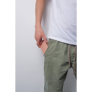 HAPUTDY RFID Metal Blocking Credit Card Holder/Travel Wallet/Protective Case (7 Cards Rose gold)