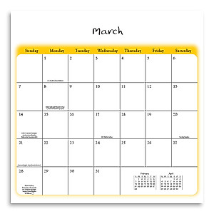 Blue Mountain Arts 2021 Wall Calendar "Guiding Lights" 12 x 12 in. 12-Month Hanging Wall Calendar Is a Great Way to Wish Someone a Wonderful Year, by Douglas Pagels