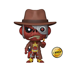 Funko Pop! Stranger in a Strange Land Eddie - Iron Maiden Chase Bundled with a Byrons Attic Pop Protector