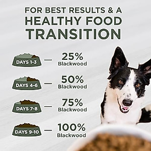 Blackwood Special Diet All Life Stages Dry Dog Food, 30Lb., Salmon Meal & Brown Rice Recipe, Sensitive Skin and Stomach, Grain Free Dog Food