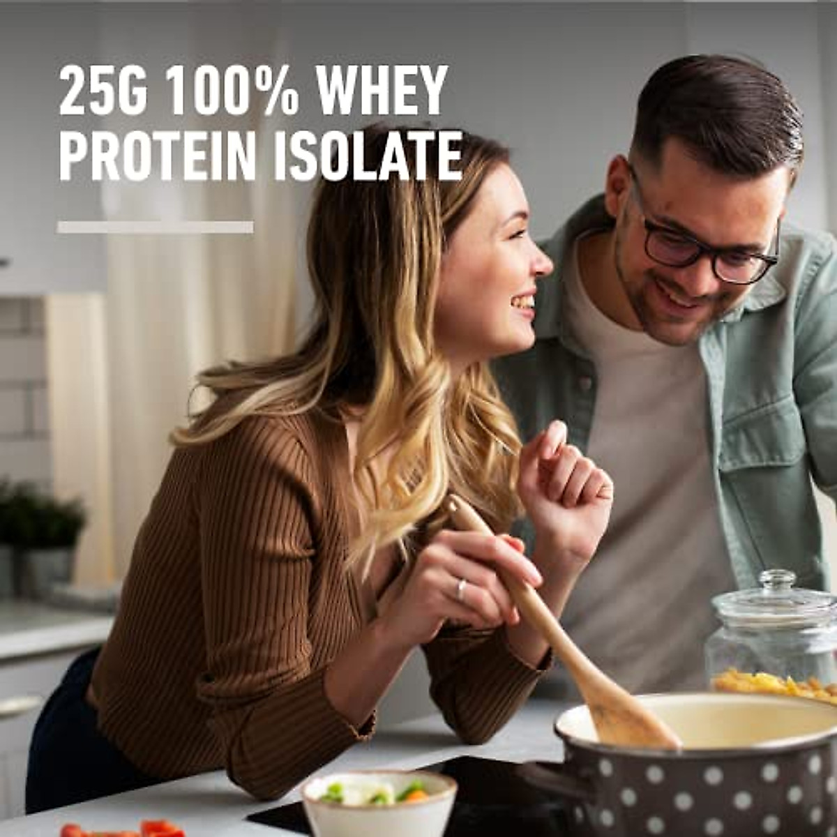 Isopure Protein Powder, Zero Carb Whey Isolate with Vitamin C & Zinc for Immune Support, 25g Protein, Keto Friendly, Cookies & Cream, 44 Servings, 3 Pounds (Packaging May Vary)