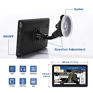 7-inch Car GPS Navigation GPS Navigation for