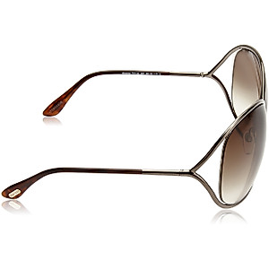 Tom Ford FT0130 Miranda Sunglasses 36F Shiny Dark Bronze 68-10-115
