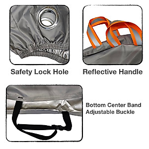 Urby Heavy Duty Bicycle Covers Outdoor Storage Waterproof And Heat Resistant. Ideal For Electric Bike As Ebike Battery Cover Or Rain Cover. Comes With Large Mesh Bag For Easy Traveling (29''/Large)