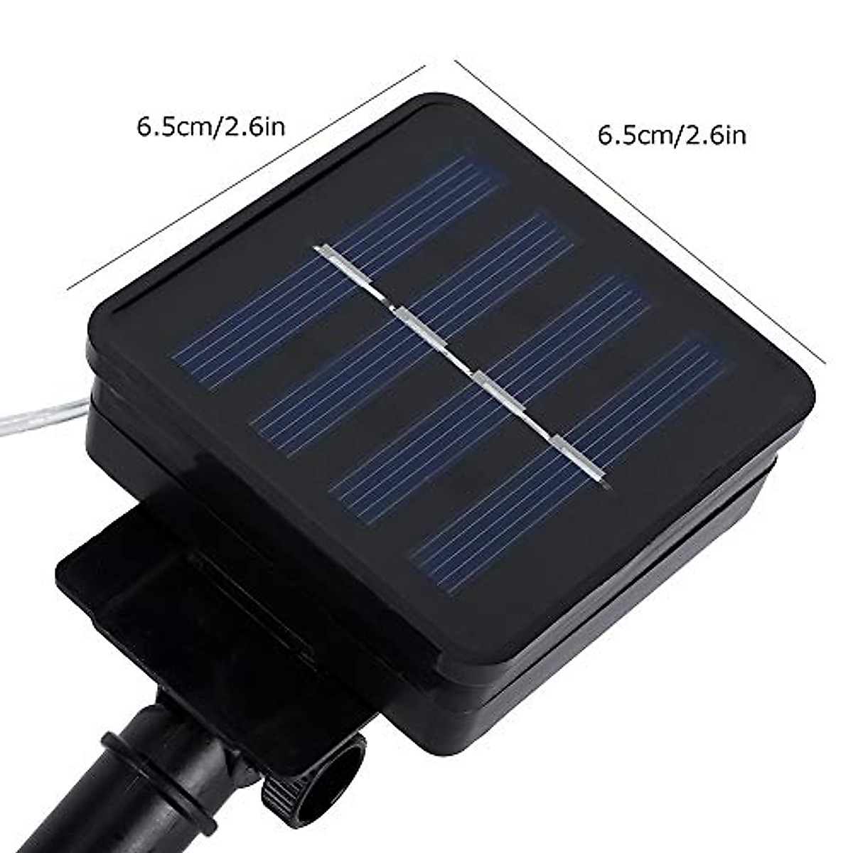 Talany Outdoor Solar String Lights, Indoor/Outdoor Solar Christmas String Lights Solar Light String Warm White Garden Stake Lights for Home Garden for Christmas Party