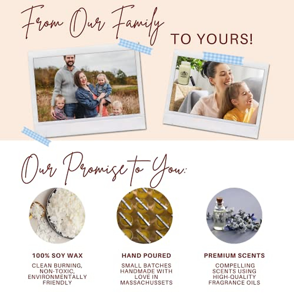 Nika's Home Pumpkin Pie Spice Soy Candle 12oz Mason Jar Non-Toxic White Soy Handmade, Long Burning 50-60 Hours Highly Scented All Natural, Clean Burning Candle Gift Décor