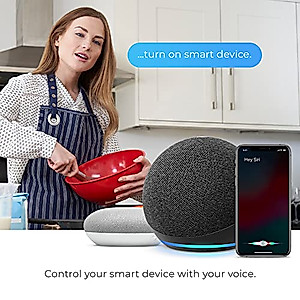 Globe Electric Wi-Fi Smart Ambient Night Light with Motion Detection, No Hub Required, Voice Activated, Multicolor Changing RGB, Tunable White 2000K - 5000K