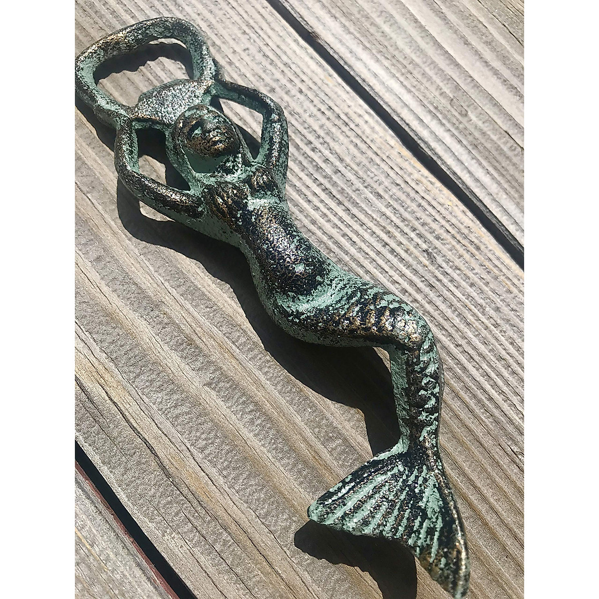 Mythical Mermaid Beer Bottle Opener – Unique Nautical Bar Decor – Best Friend Barware Gift – Stocking Stuffer