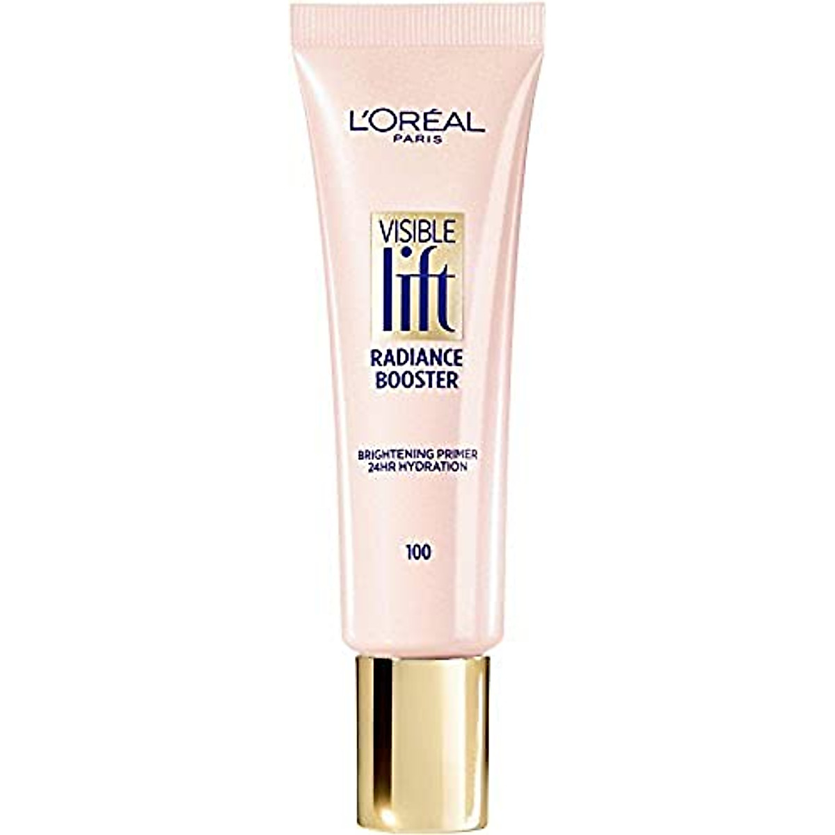 L'Oreal Paris Makeup Visible Lift Radiance Booster, skincare-based primer, 24hr hydration, instantly brightens, smoothes and evens skin, radiant finish, enriched with nourishing oils, 0.84 fl; oz.