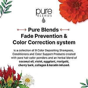 Cherry Moisturizing Color Depositing Conditioner - Brighten & Tone Faded Hair, Semi-Permanent Dye, Prevents Fade, Extends Color Service on Treated Hair, 8.5 Oz.