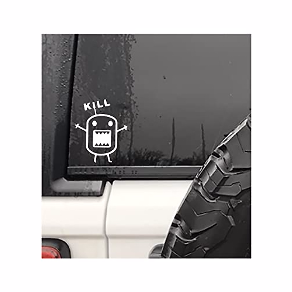 DOMO Kill Vinyl Decal CAR Truck Window Bumper Sticker Sticker DBZ Cool Anime