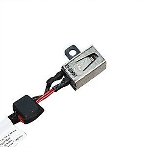 GinTai AC DC Power Jack with Cable Socket Plug Connector Port for Dell XPS 15 7590 P56F003