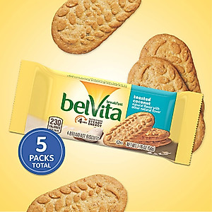 Belvita Breakfast Biscuits, Golden Oat Flavor, 8 Pack (4 Biscuitsper Pack), 1Count (Pack Of 8)