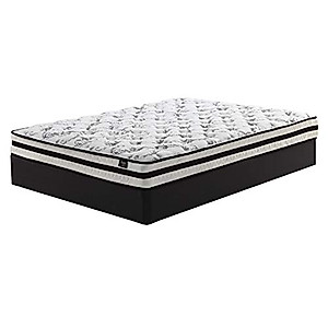 Signature Design by Ashley Twin Size Chime 8 Inch Medium Firm Innerspring Mattress with Pressure Relief Quilt Foam