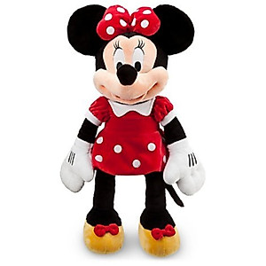 Disney Store Red Minnie Mouse 25" Large Plush New with Tag