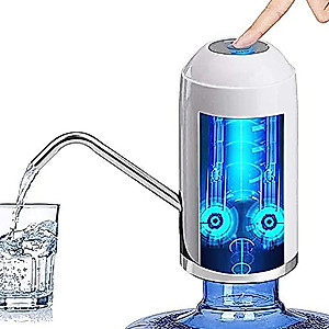 Myvision Water Bottle Pump 5 Gallon Water Bottle Dispenser USB Charging Automatic Drinking Water Pump Portable Electric Water Dispenser Water Bottle Switch