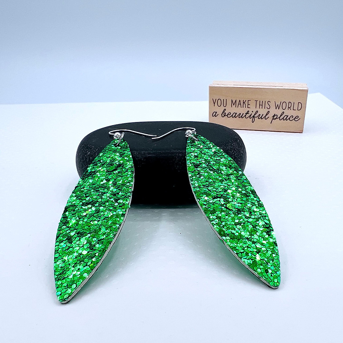 Mardi Gras Earrings for Women - New Orleans Earrings - Mardi Gras Jewelry Accessories (Faith)