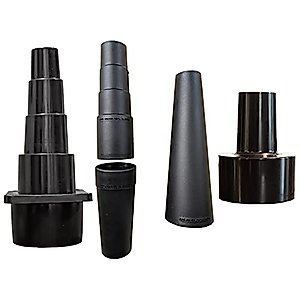 Universal Shop Vac Attachment/Vacuum Hose Adapter Total 5 Attachments/Wet Dry Vac Attachments For Your Work Shop and Dust Collector/Shop Vac Accessories