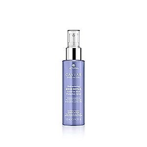 Alterna Caviar Anti-Aging Restructuring Bond Repair Leave-in Heat Protection Spray, 4.2 Fl Oz | Strengthens & Protects Damaged Hair