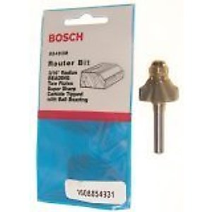 Bosch 85904M Solid Carbide 3/8-Inch x 3/4-Inch Down Spiral 3/8-Inch Shank Router Bit
