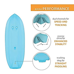 Lifetime Cadet Youth Kayak, Paddle Included