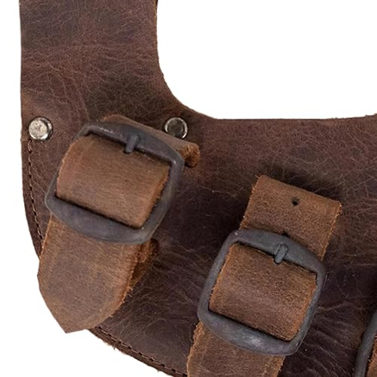 Colaxi Medieval Sheath Sheath Frog for Men Role Playing Stage Show, Brown