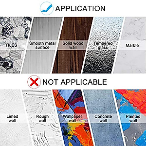 CGBE Adhesive Hooks Heavy Duty Sticky Hooks for Hanging 11 lbs (Max) Seamless Transparent Adhesive Hooks Wall Hangers Without Nails for Hanging Keys Coats Hats Bags Ceiling (Clear)