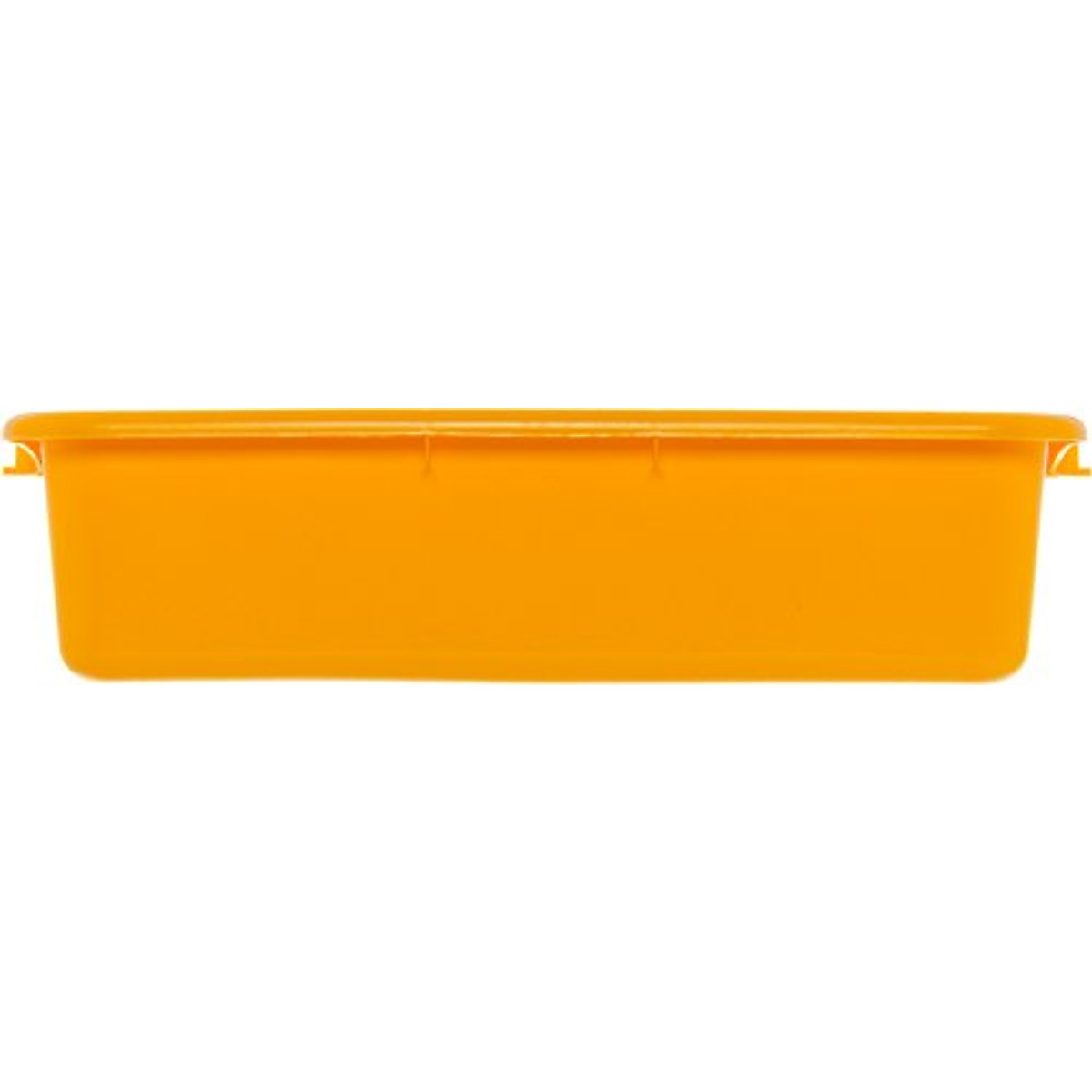 CFS N4401004 Comfort Curve Ergonomic Wash Basin Tote Box, 5" Deep, Yellow