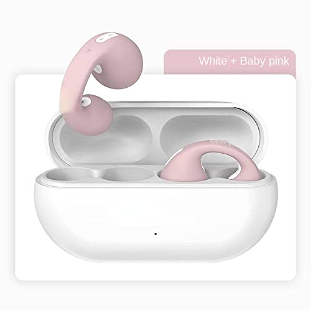 MBETA Earrings Clip-on Real Wireless Sports Bluetooth Headphone Gas Conduction Non in-Ear