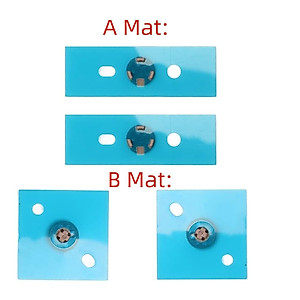 Laptop Bottom Case Rubber Feet Replacement for Microsoft Surface Laptop 3 4 5 Anti Slip Laptop Foot Pads Rose Gold