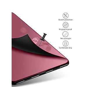 Bastmei for Google Pixel 7 Pro 5G Case (2022),Extremely Light Ultra-Light Super Slim Camera Protection Hard PC Cover Case for Google Pixel 7 Pro 5G (2022)(Gravel Wine Red)