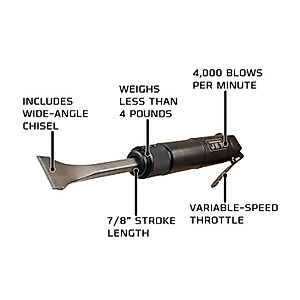 JET JAT-820 Pneumatic Flux Chipper (505820)