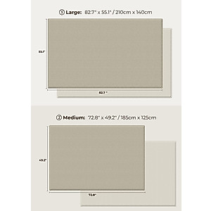 Baby Care Play Mat (Medium, Hygge - Aztec & Arbor) 73" x 49" Original One-Piece Reversible Rollable Waterproof Play Mat for Infants, Babies, Toddler, and Kids