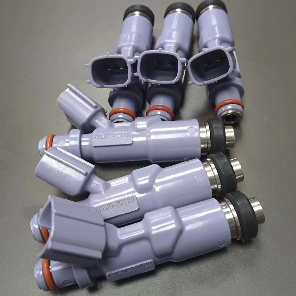 CHERISH-AUTO Fuel Injector 6PCS OE 23250-70120 2325070120 23209-70120 2320970120 Compatible with T0Y0TA 4RUNNER SEQU0lA TU-NDRA LE-XUS lS200 300 1G-FE