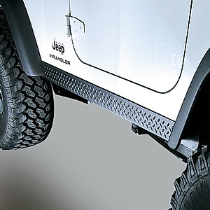 Rugged Ridge 11650.05 Body Armor Kit, Rocker Side Panels; 97-06 Jeep Wrangler TJ