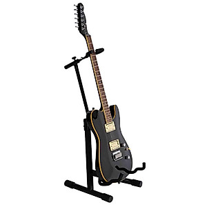 On-Stage GS7465 Pro Flip-It A-Frame Guitar Stand, Black