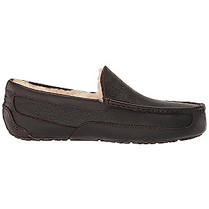 UGG Men's Ascot Discontinued Slipper, Dark Spice, 10