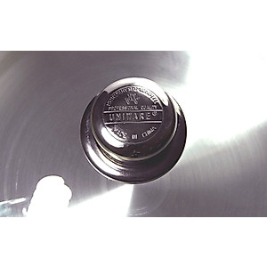 Uniware Aluminum Heavy Gauge Caldero Dutch Oven With Glass Lid, Silver, 15 quart