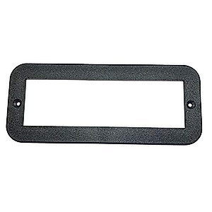 Generic Kioti Radio Mounting Plate for Mounting Single Din Stereo Radio Mount Black Trim Bezel