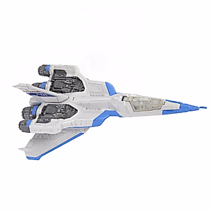 Mattel Disney and Pixar Lightyear Hyperspeed Series Mini Action Figure & Toy Vehicle Set, Buzz Lightyear & XL-01 Spaceship, 7-inch Vehicle