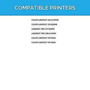 LD Products Toner Cartridge Replacement for HP 128A CE323A (Magenta) Compatible with Color Laserjet CM1415fnw, CP1525nw, CP1523n, CP1522n Laser Jet Pro CP1525nw, CM1410fn Printers
