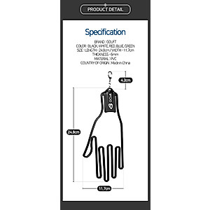 GOuft Golf Glove Stretcher/Golf Glove Dryer (Key Chain) (Red)