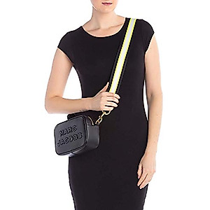 Marc Jacobs Flash Leather Crossbody Bag (Black Gold)