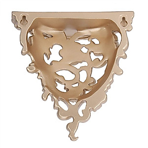 Gsycle Floating Shelves, European Hollow Style Shelf Wall Mount Storage Rack Decoration Shelf for Home Living Room Decorations