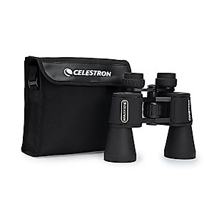 Celestron - Cometron 7x50 Bincoulars - Beginner Astronomy Binoculars - Large 50mm Objective Lenses - Wide Field of View 7x Magnification