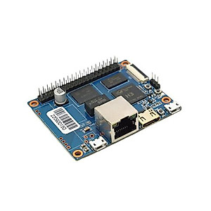 Banana Pi BPI-P2 Zero Allwinner H3 Single Board Computer with Quad-core Cortex-A7 CPU Mali400MP2 GPU Onboard 512MB DDR 3 SDRAM 8GB eMMC 100M LAN for IoT Development Support Android Linux