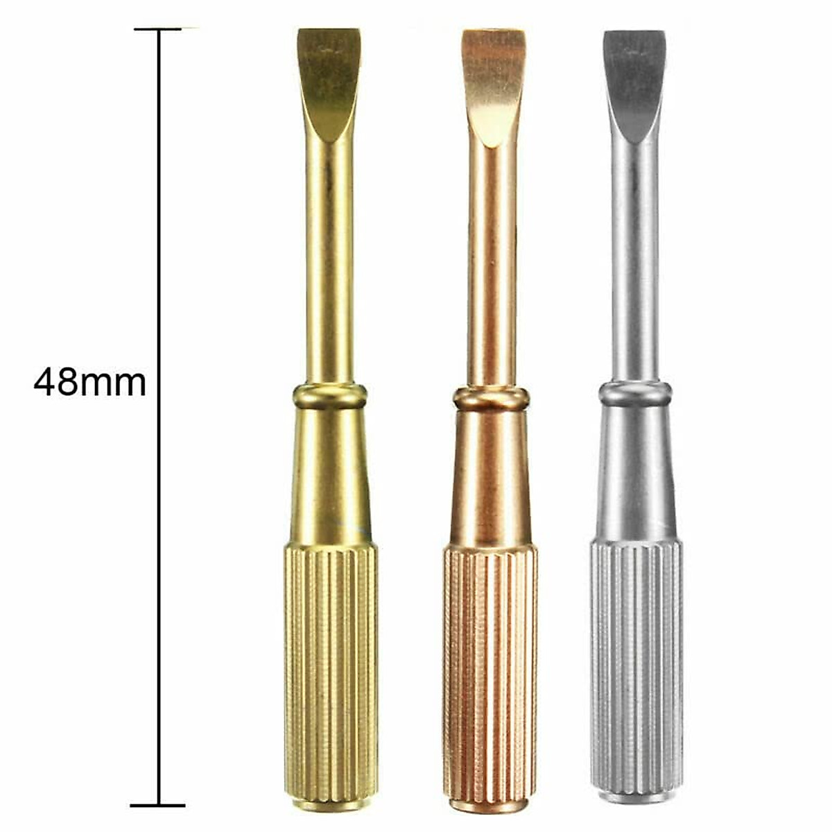 Screwdriver Titanium Steel Mini Screw Driver For Love Bracelet Bracelet Repair Screwdriver Tools (gold)