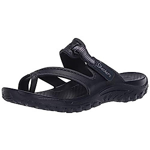 Skechers Women's Foamies Reggae-Clearwater, Navy, 10